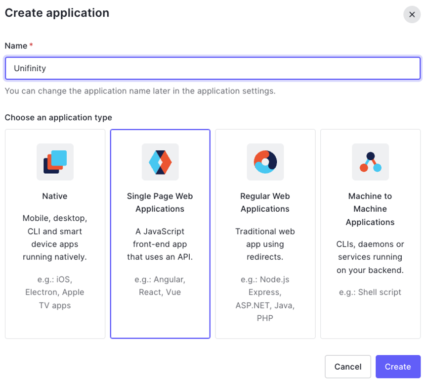 10.3 SAML Configuration Auth0 – Unifinity Creative Lounge
